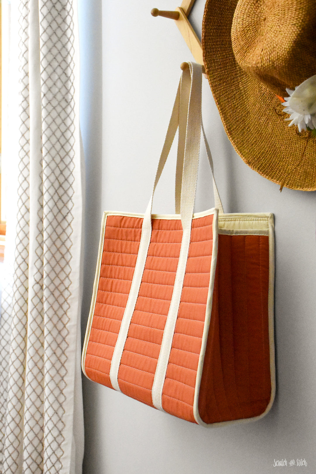 Headline Tote Bag Sewing Pattern + Videos – Scratch and Stitch