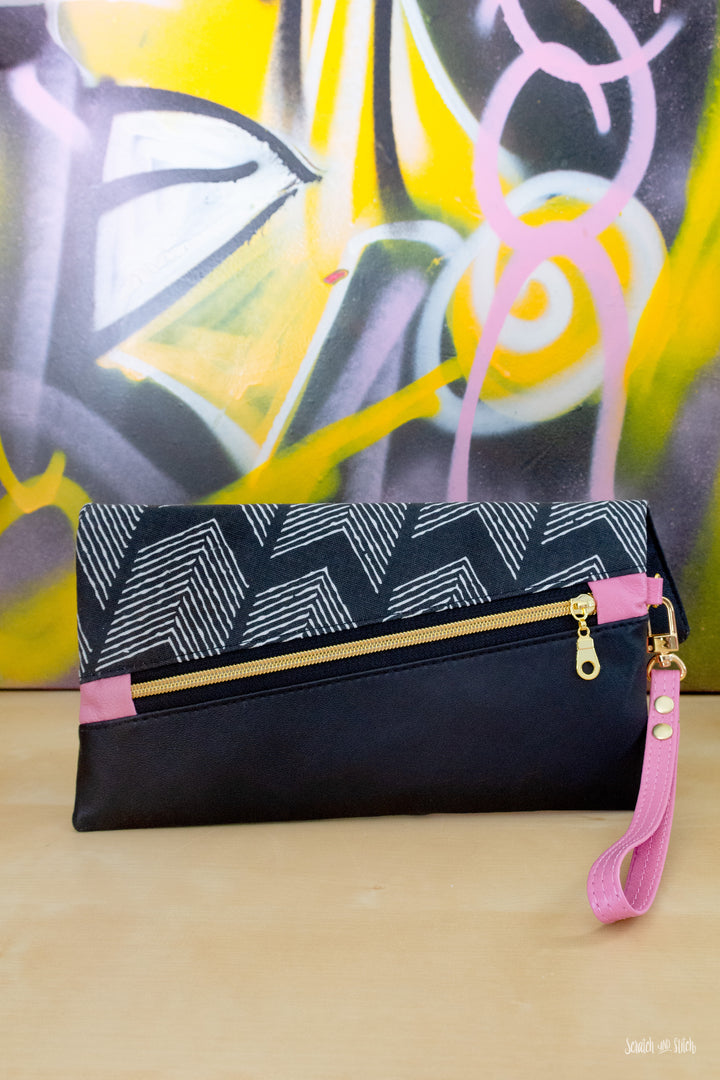 Lapel Clutch Sewing Pattern + Videos – Scratch and Stitch