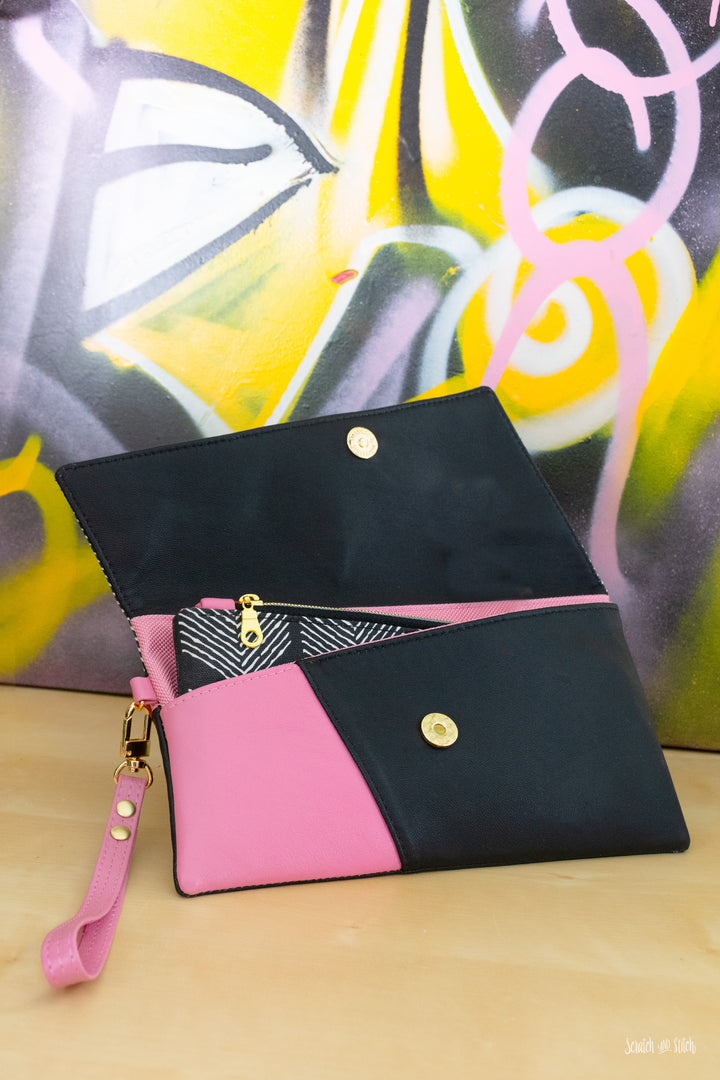 Lapel Clutch Sewing Pattern + Videos – Scratch and Stitch
